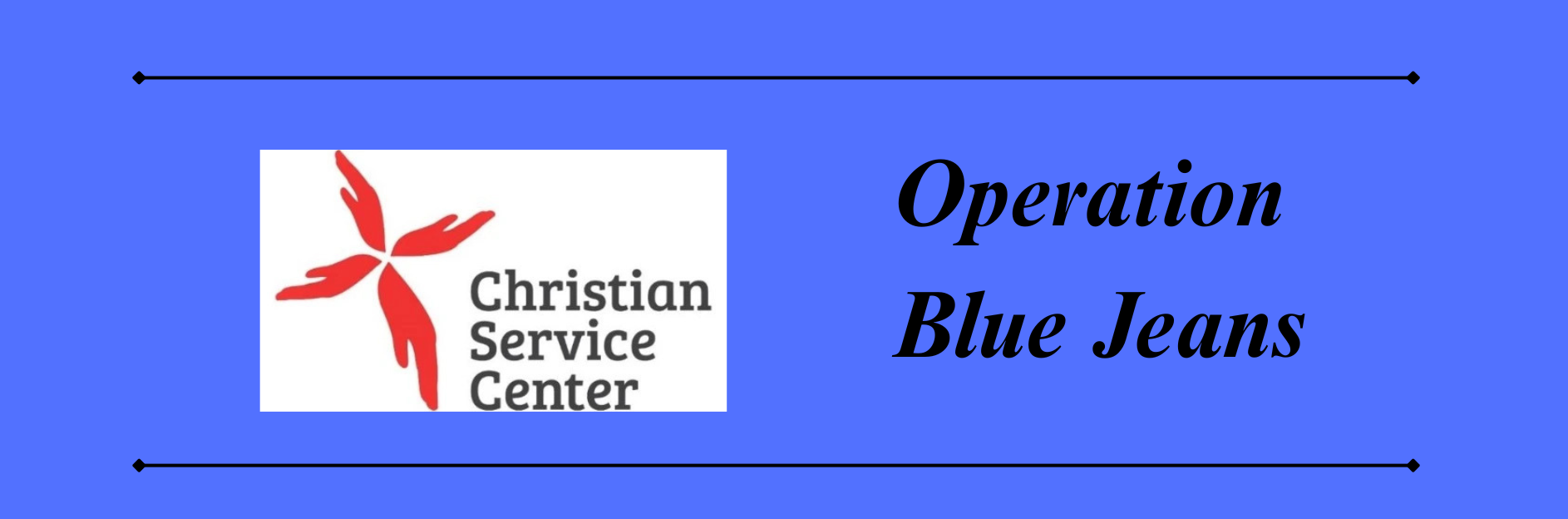 Volunteers Needed for Operation Blue Jeans | Spirit Of Abilene